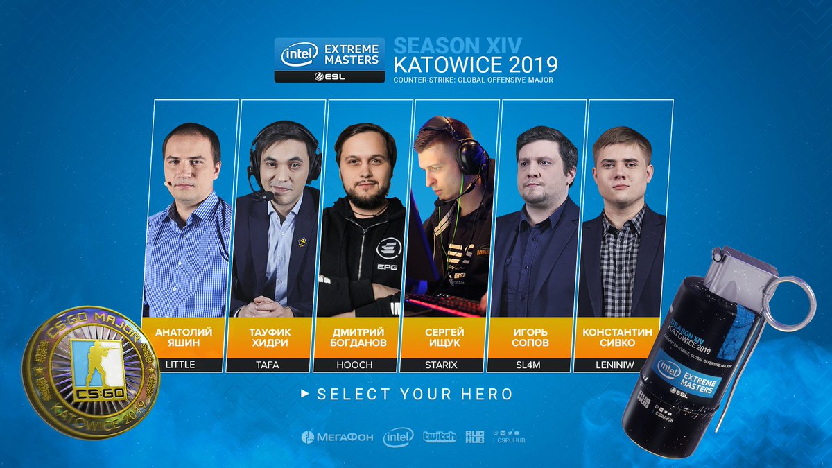 SL4M, hooch и starix присоединились к русскоязычной студии на IEM Katowice Major - CS 2 - Cyber ...